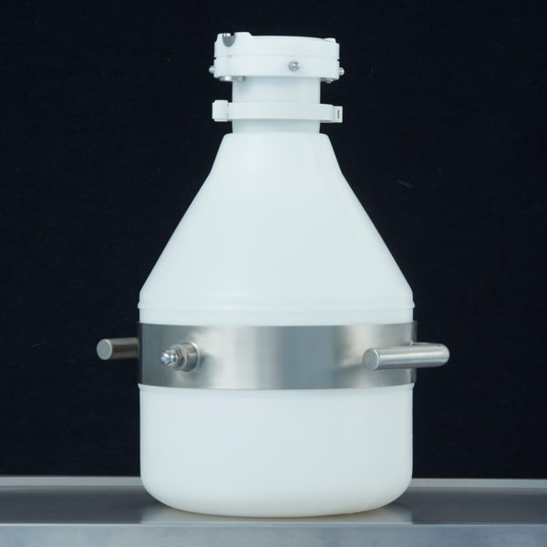 ChargeBottle® M | Stainless Steel Powder Container | ChargePoint